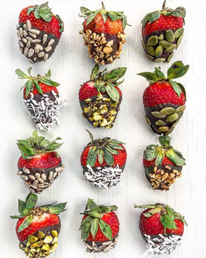 Fancy Chocolate-Dipped Strawberries - Nourish & Tempt