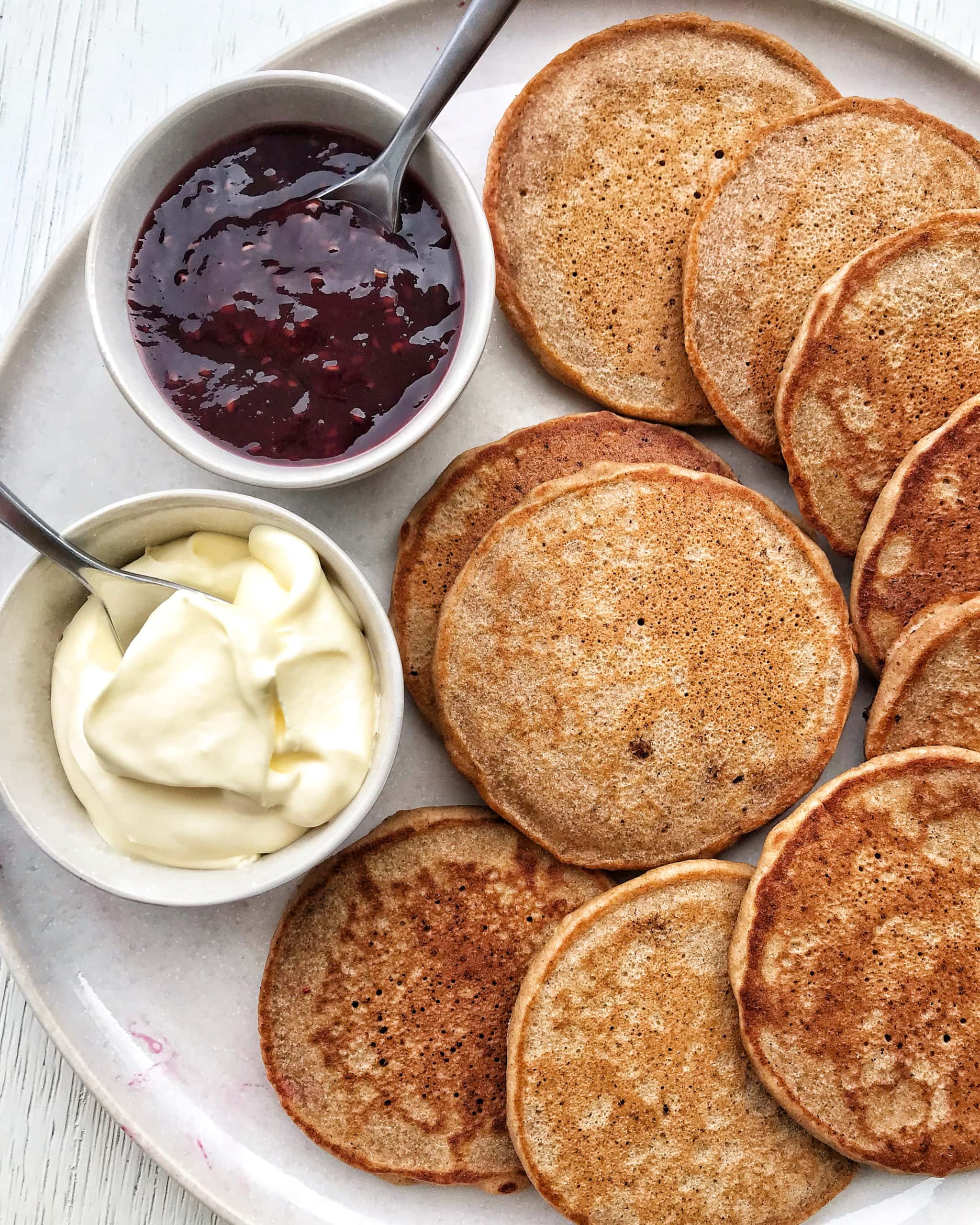 Buckwheat Pikelets - Nourish & Tempt