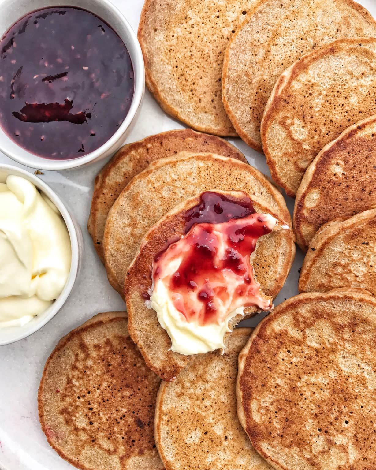 Buckwheat Pikelets - Nourish & Tempt