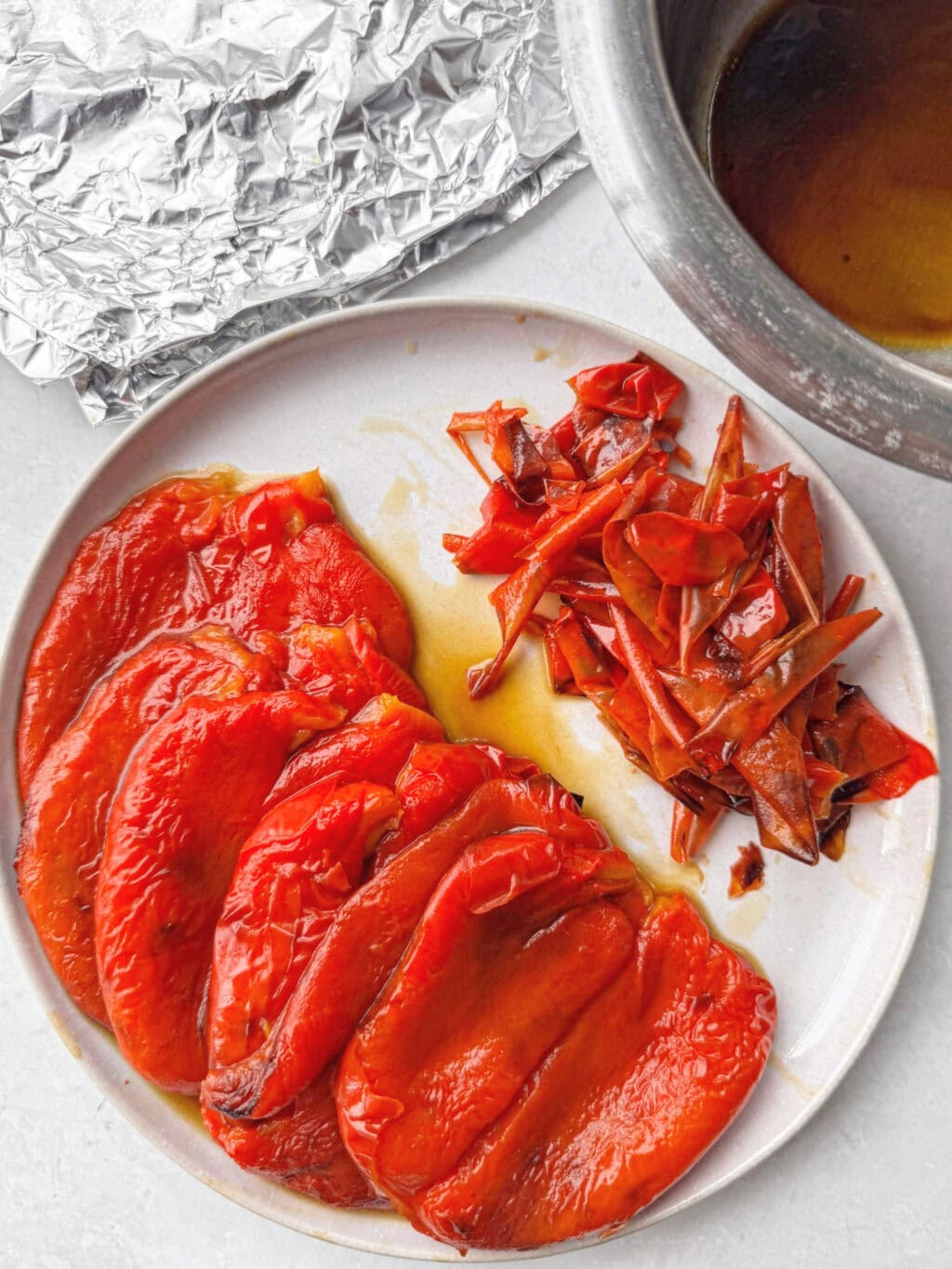 Smoky Roasted Red Pepper & Tomato Soup - Nourish & Tempt